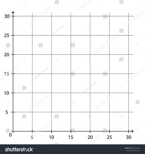 White Graph Paper Black Xaxis Yaxis Stock Vector Royalty Free 2006266262 Shutterstock
