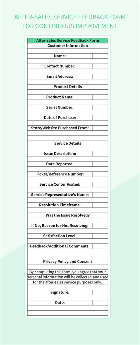 Continuous Improvement Template Excel