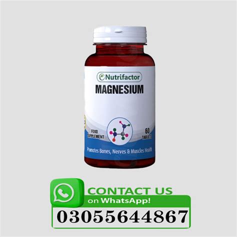 Nutrifactor Magnesium Tablets In Pakistan Buy Now