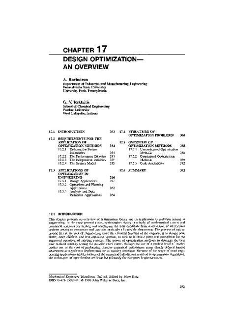 Design Optimization Pdfcoffee Com