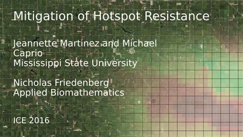 Pdf Mitigation Of Hotspot Resistance