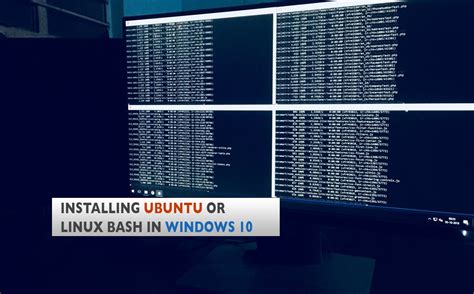 How To Install Linux Bash On Windows 10 Run Ubuntu Inside It Tech Mitra
