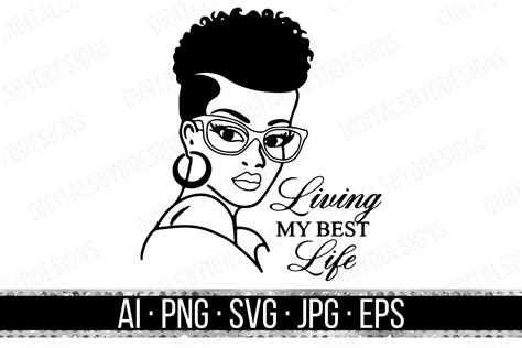 Living My Best Life Svg Graphic By Digitals By D Designs · Creative Fabrica