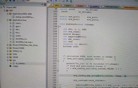 基于soem的ethercat主站程序，可控制不同伺服，stm32 F407 Dp83848 Lan8720a汇川sv660