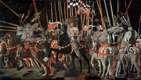 The Battle Of San Romano By Paolo Uccello Fine Art Print