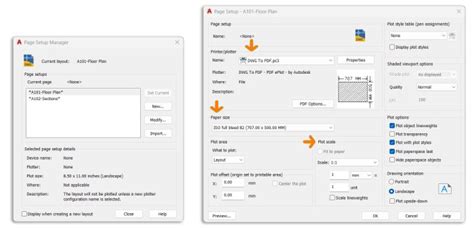 set up autocad layout templates and viewport scaling