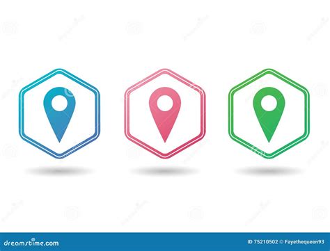 Set Of Map Pointers Stock Illustration Illustration Of Park 75210502