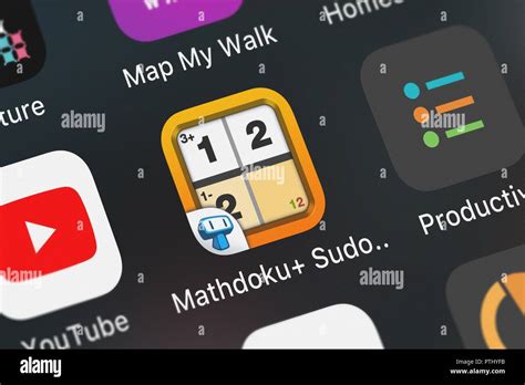 London United Kingdom October 09 2018 Icon Of The Mobile App