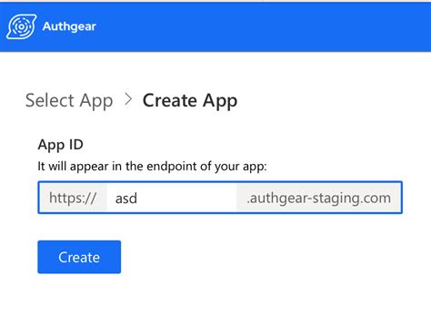 enter doesn t work at create app screen · issue 804 · authgear