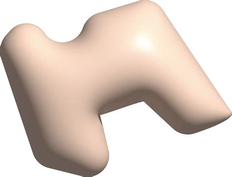 Free 3d Abstract Blob Freeform Shape Decoration 13113954 Png With