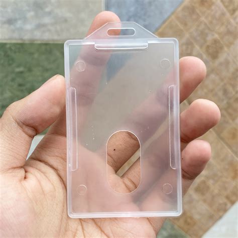 Jual Holder Frame Standar Plastik Casing Id Card Shopee Indonesia