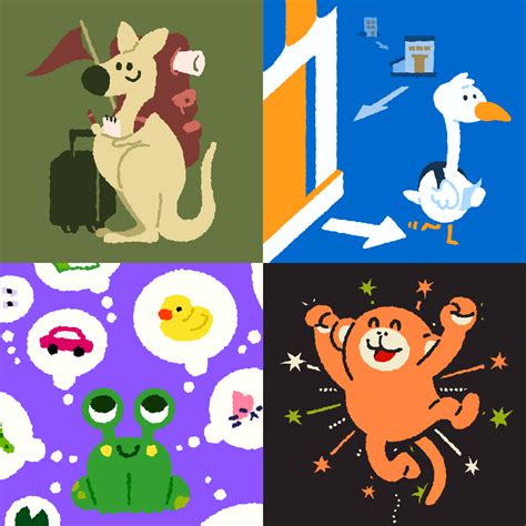 초록우산 낯선 테스트 캐릭터 디자인 및 일러스트 제작 캐릭터 포트폴리오 크몽