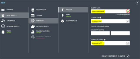 Setting Up Your Own Hadoop Cluster Using Azure Hdinsights Jeremy King