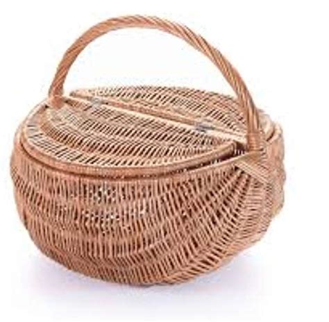 Buy Traditional Kashmiri Eco Friendly Handmade Dolchi Basket Online At