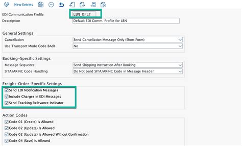 Lbn Tm Integration Configuration For Freight Coll Sap Community