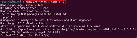 set up lamp linux apache mysql php stack on ubuntu 22 04 its