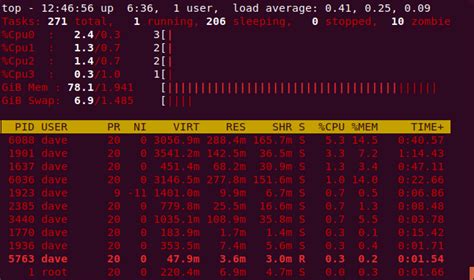 How To Use The Linux Top Command And Understand Its Output Guidantech