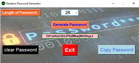 Github Hashfxrandom Password Generator Pythontkinter Random