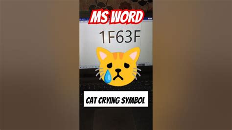 😿 Ms Word Symbol Shortcut Keys Shorts Cat Trending Love Computer