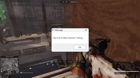 Ran Out Of Memory Error Message Rlenovo