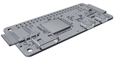 D Model Raspberry Pi Zero W TurboSquid