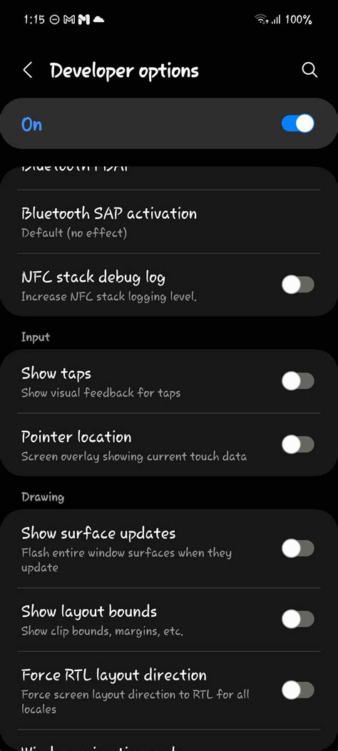 touch pointer showing samsung members
