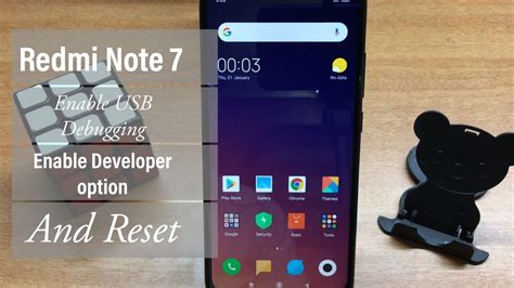 Redmi Note 7 Enable Developer Option Enable Usb Debugging And Reset Gsman Ashique Youtube