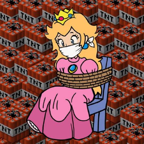 Pin By Scar S Kingdom J Paul Villain On Princess Peach Tied Up Peach Tie Princess Peach Peach