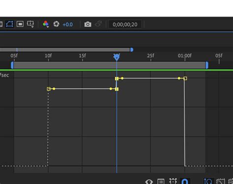 Why Do I See Two Points On The Speed Graph Editor When There Is Just One Keyframe Raftereffects