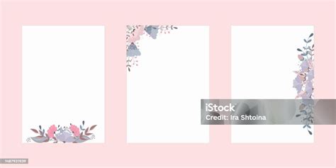 엽서 세트입니다 초대장 날짜를 저장하십시오 꽃무늬 디자인의 인사말 카드 웨딩 카드 생일 카드 스프링 디자인 장식 Rsvp에 대한 스톡 벡터 아트 및 기타 이미지 Istock