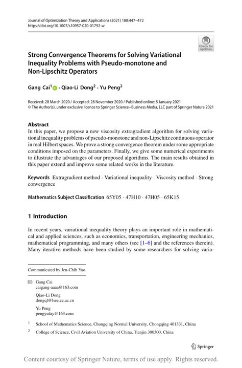 Strong Convergence Theorems For Solving Variational Inequality Problems With Pseudo Monotone And