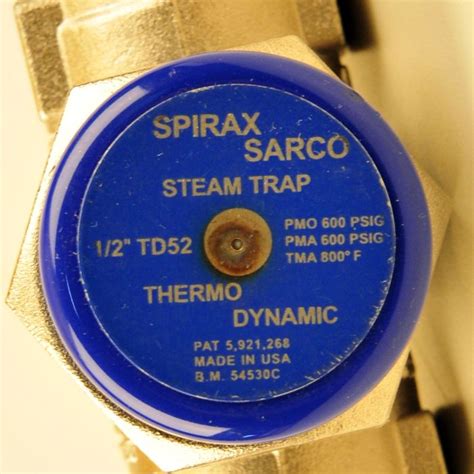 Spirax Sarco 1 2 Npt Td 52 Thermo Dynamic Steam Trap Stainless Steel