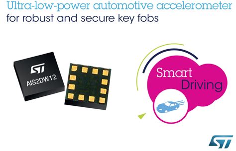 Robust Low Power Automotive Accelerometer From Stmicroelectronics