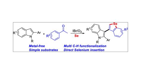 A Three Component Strategy For Benzoselenophene Synthesis Under Metal Free Conditions Using