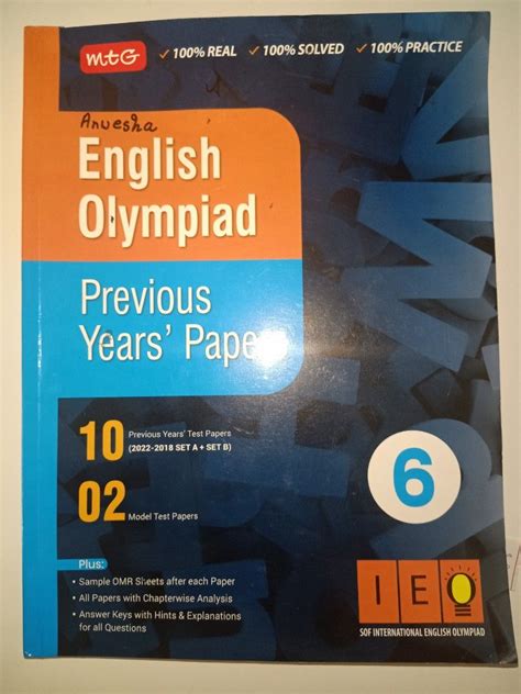 Olympiad Books English And Science Hobbies And Toys Books And Magazines Textbooks On Carousell
