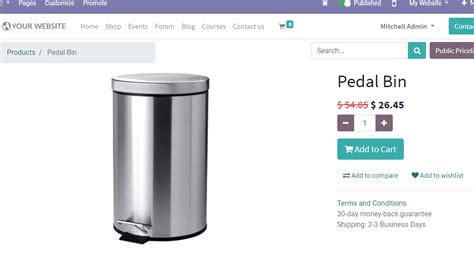 Issue On E Commerce V14 CE Pricelists Show Public Price Discounts