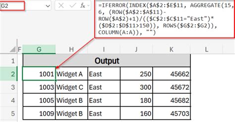 How To Return All Rows That Match Criteria In Excel Excel Insider