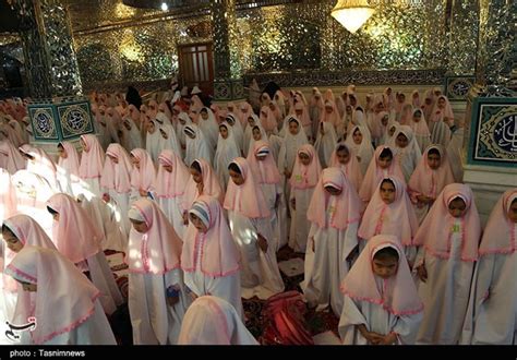 جشن تکلیف دانش آموزان دختر مدارس بجنورد به روایت تصویر تسنیم