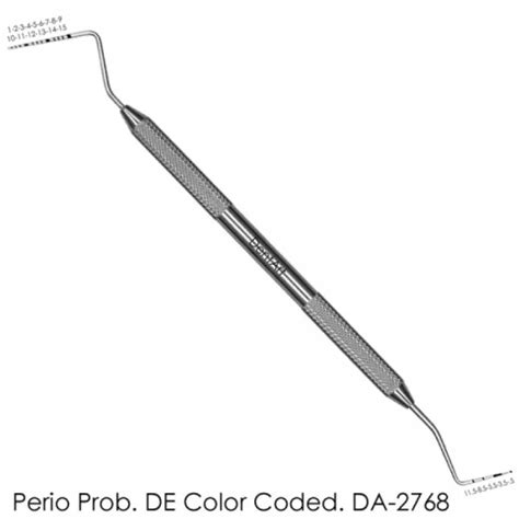 Perio Probe De Color Coded