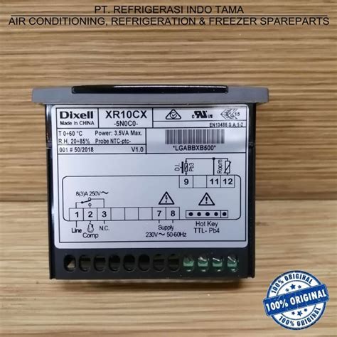 Jual Probe Ntc Dixell Digital Thermostat Dixell 5n0c0 Xr10cx 230v Jakarta Timur Hanindo