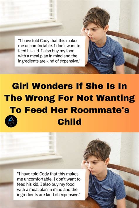 Girl Wonders If She Is In The Wrong For Not Wanting To Feed Her