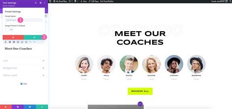 Using Divi Presets Elegant Themes Documentation