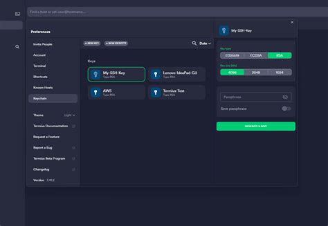 Generate An Ssh Key With Termius Gridpane