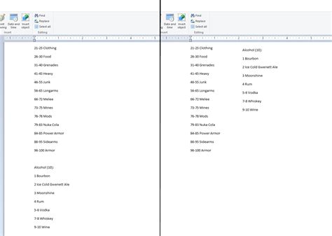 How Can I Move Text Around Like This Or Better Yet Any Tips On Making Lists More Printing