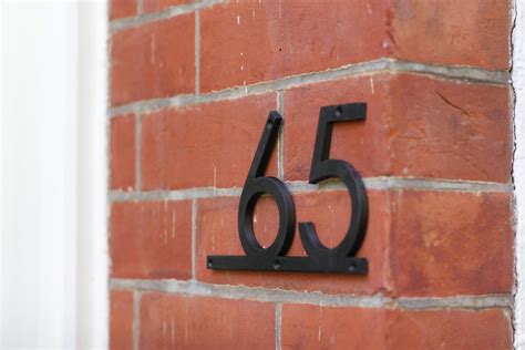 House Numbers Address Numbers Personalised Etsy