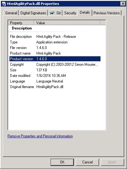 Htmlagility Pack Error On A Sitecore Cms Website Stack Overflow