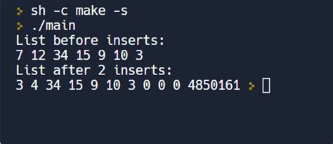 Solved The Goal Is To Insert Two Integers Into An Int