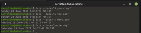 How To Display Date And Time In Linux Terminal Using Date Command