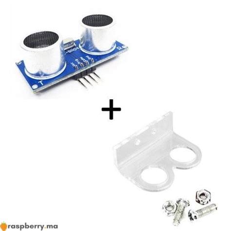 Capteur De Distance Ultrason Hc Sr04 Support Raspberry Pi Maroc