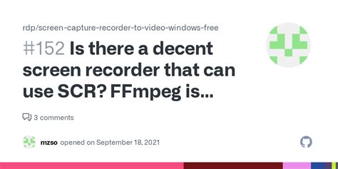 Is There A Decent Screen Recorder That Can Use SCR FFmpeg Is Hopeless Issue Rdp Screen